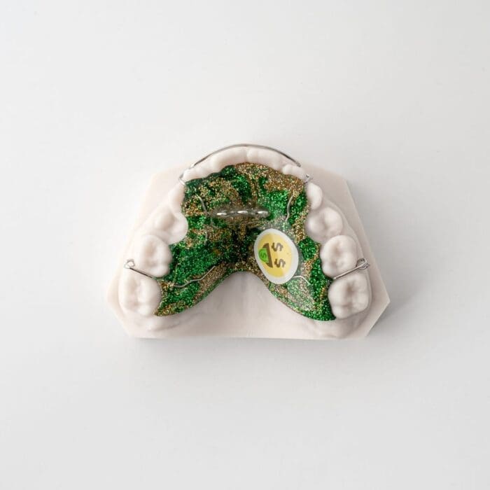 Hawley w Tongue Crib | ODL Orthodontic Labs